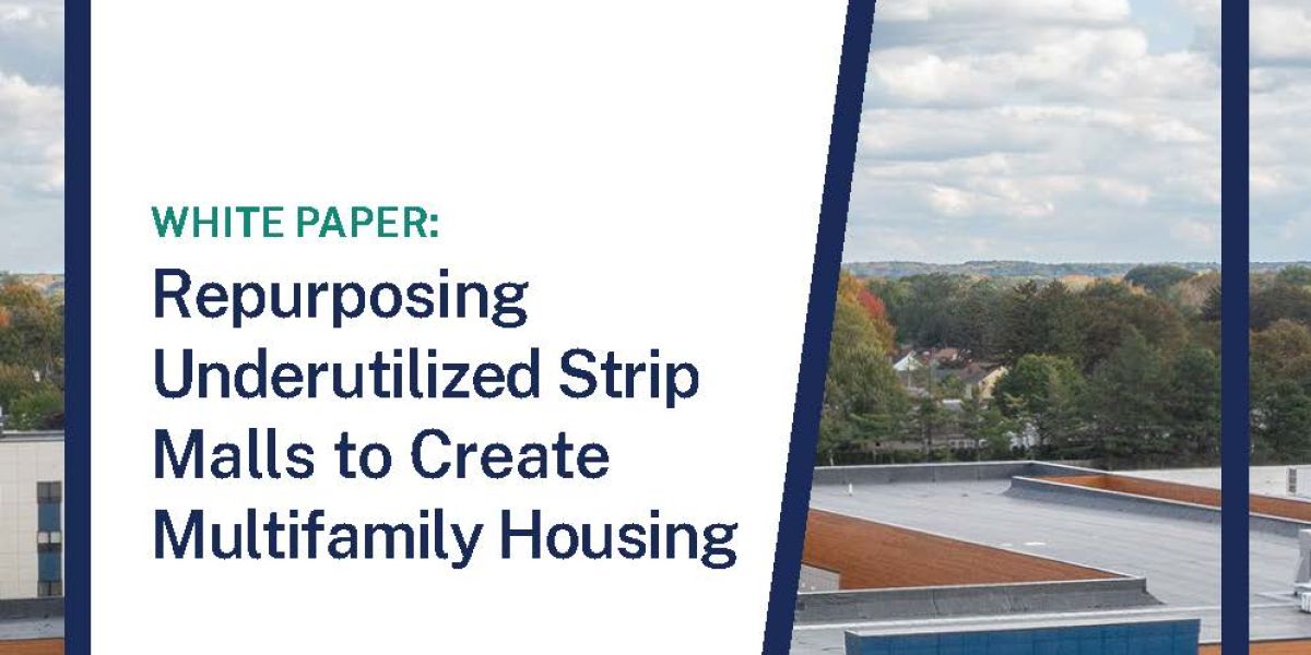 Repurposing Underutilized Strip Malls to Create Multifamily Housing ...